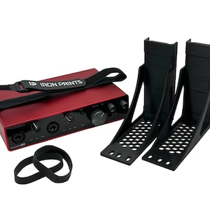 Rack Mount Kit for Focusrite Scarlett 8i6 3rd Gen - 19" 1.5U PETG ...