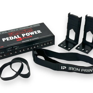 Voodoo Pedal Power 3 Plus 10.5 Inch Rack Mount Kit, PETG Brackets ...