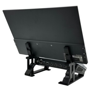 Stand for ATEM Mini & Monitor (up to 33mm) - Cold Shoe Slots, 30 Degree ...