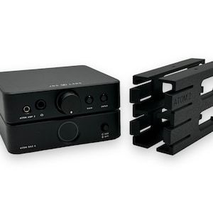 Under Desk Stack Mount for JDS LABS Atom 2 Amp / Dac (double Stack ...