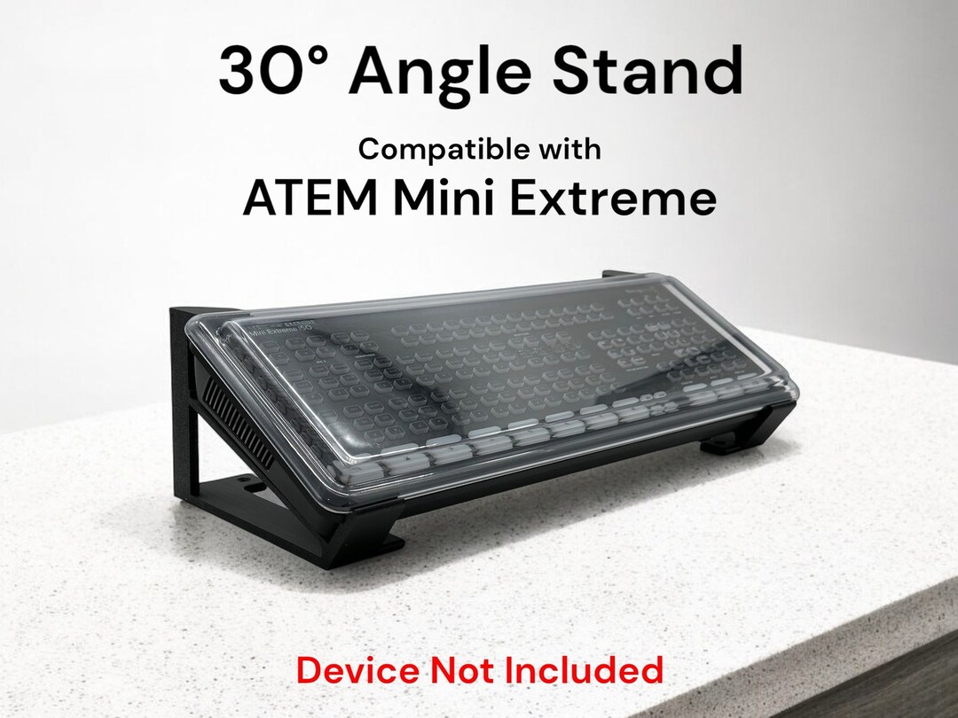 Angle Riser Stand for ATEM Mini Extreme, Slip on Design, Rubber Feet ...