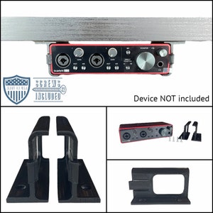 Focusrite Scarlett Desk Mount Release Tab reversible Solo 3rd ...
