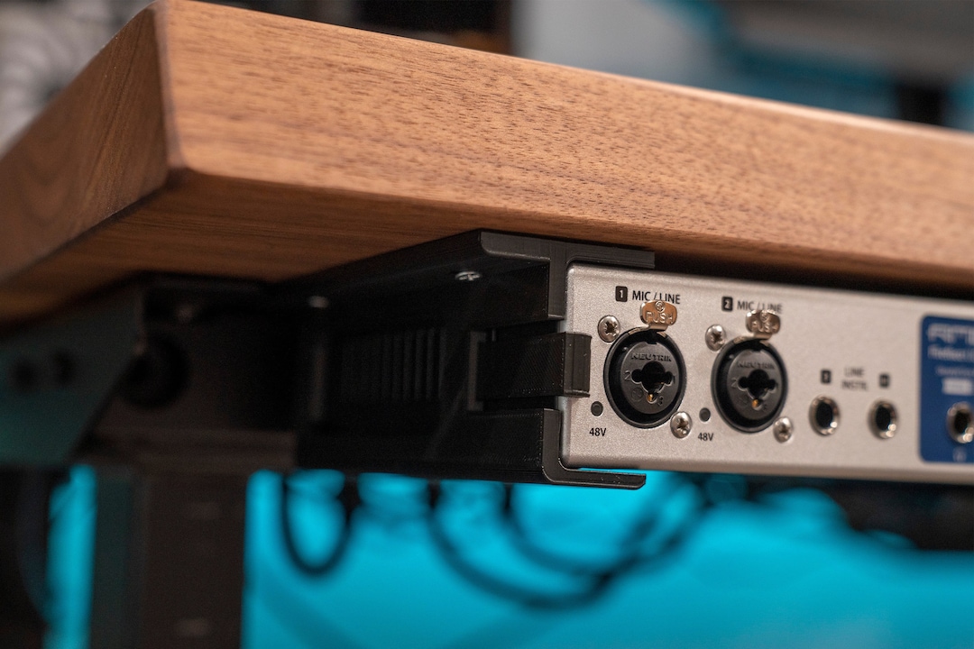 RME Fireface Ucx II & RME Adi 2 Dac Fs Under Desk Mount, Reversible ...