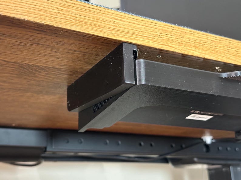 Under Desk Sliding Rail Mounting Kit for ATEM Mini – 30 Degree Tilt ...