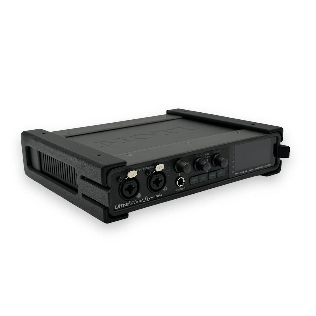 Under Desk Mount for Motu Ultra Lite Mk5 Interface Reversible Mount ...