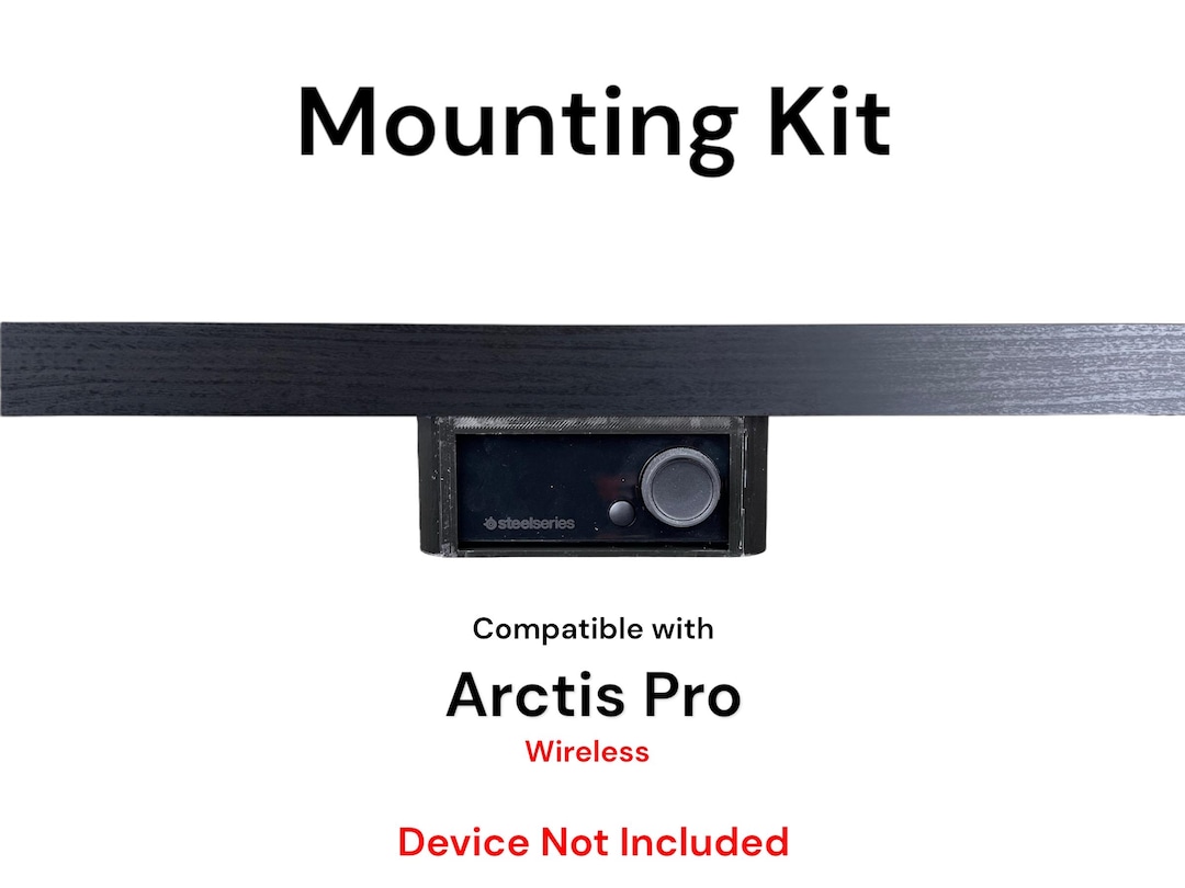 Desk Mount Kit for Steelseries Arctis Pro Wireless Hub - Mounting ...