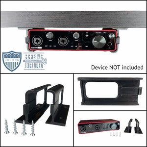 Focusrite Scarlett Desk Mount Release Tab reversible Solo 3rd ...