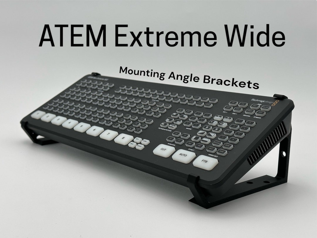 Blackmagic ATEM Extreme Stand Wide, Easy Install, Snug Fit, Screws ...
