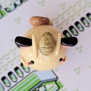 Meowth, Pokémon Desk Accessory/cake Topper Polymer Clay - Etsy