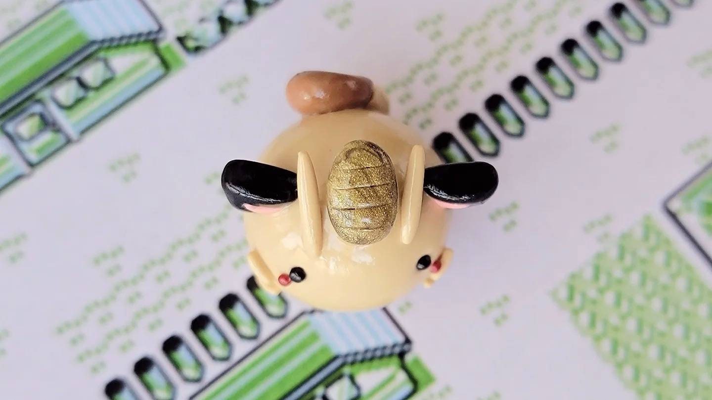 Meowth Pokémon Desk Accessory/cake Topper Polymer Clay | Etsy