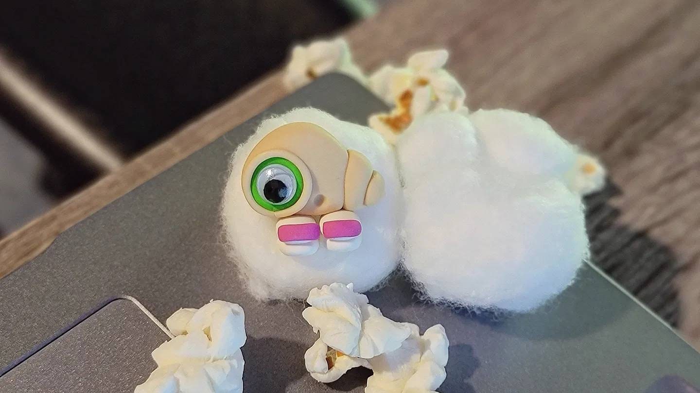 Marcel the Shell With Shoes on Polymer Clay - Etsy