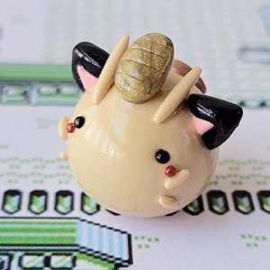 Meowth, Pokémon Desk Accessory/cake Topper Polymer Clay - Etsy
