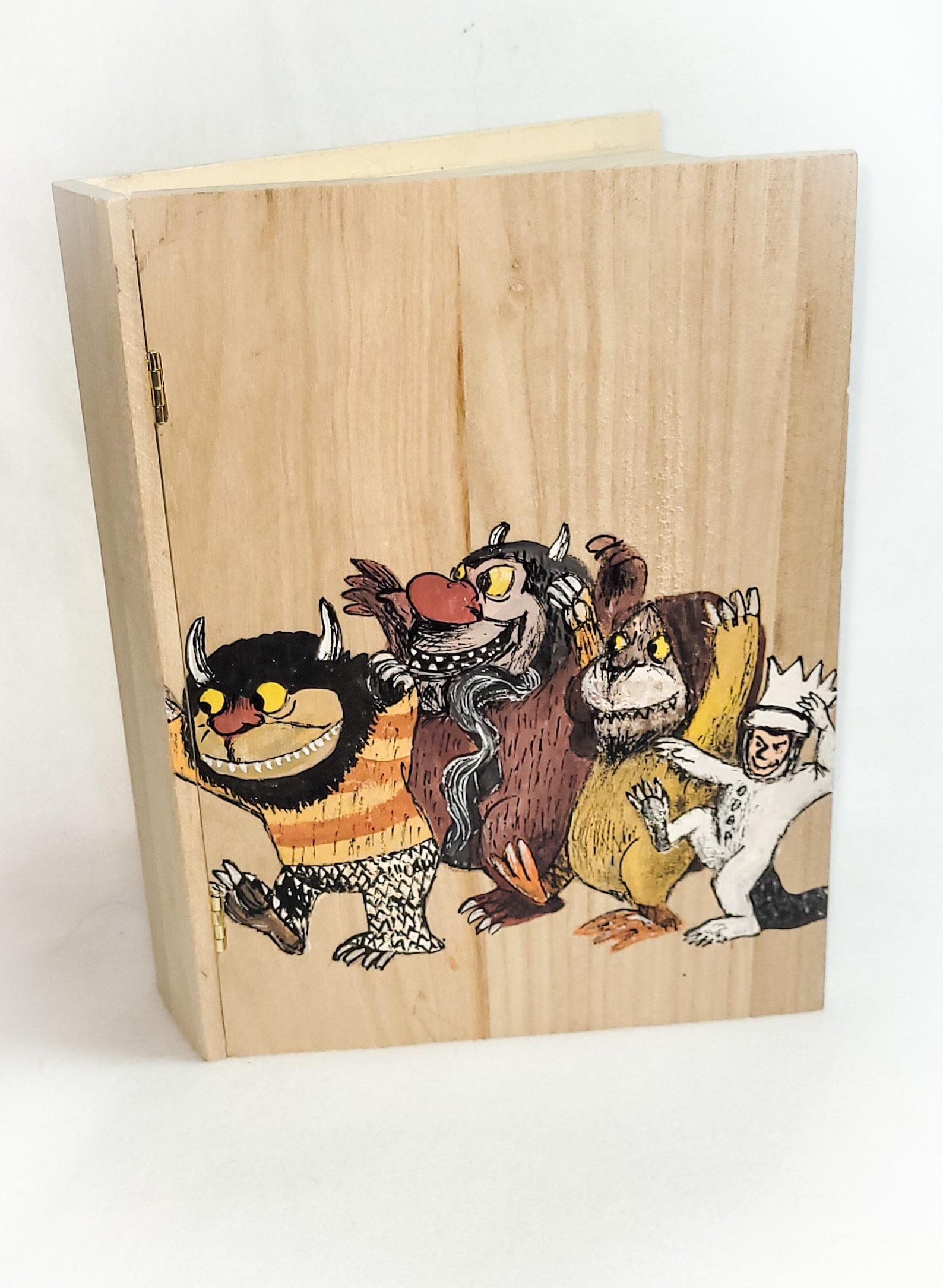 Where the Wild Things Are Keepsake Box | Hand Painted Wooden Memory Box ...