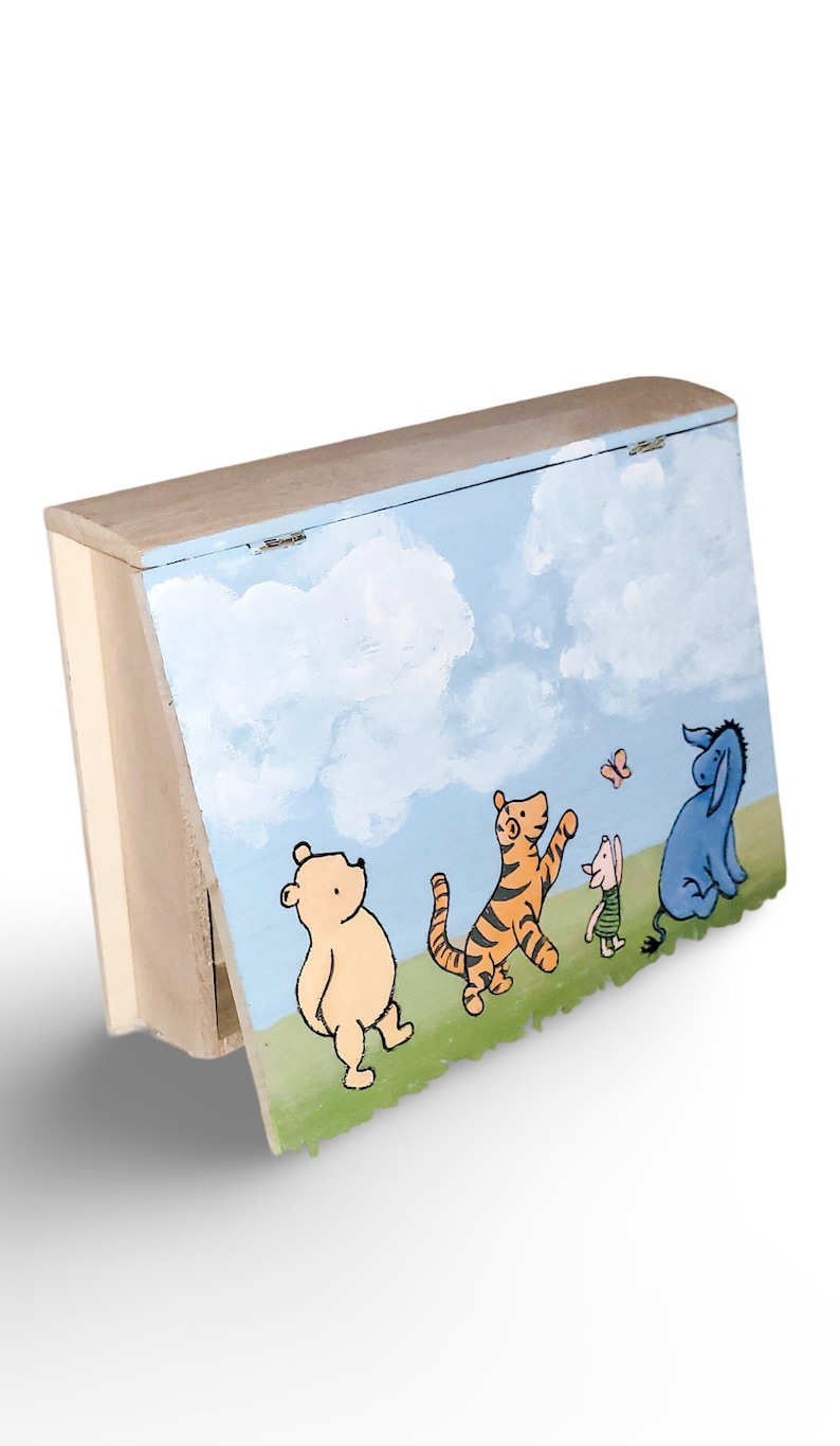 Classic Winnie the Pooh KEEPSAKE Box | Memory Box | Trinket Toy Box ...