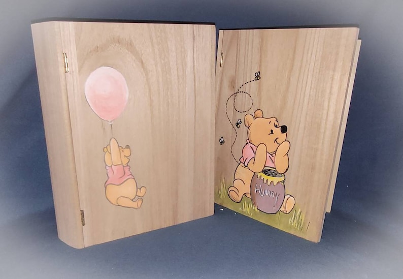 Winnie the Pooh Keepsake Box | Hand Painted Customizable Memory Box ...