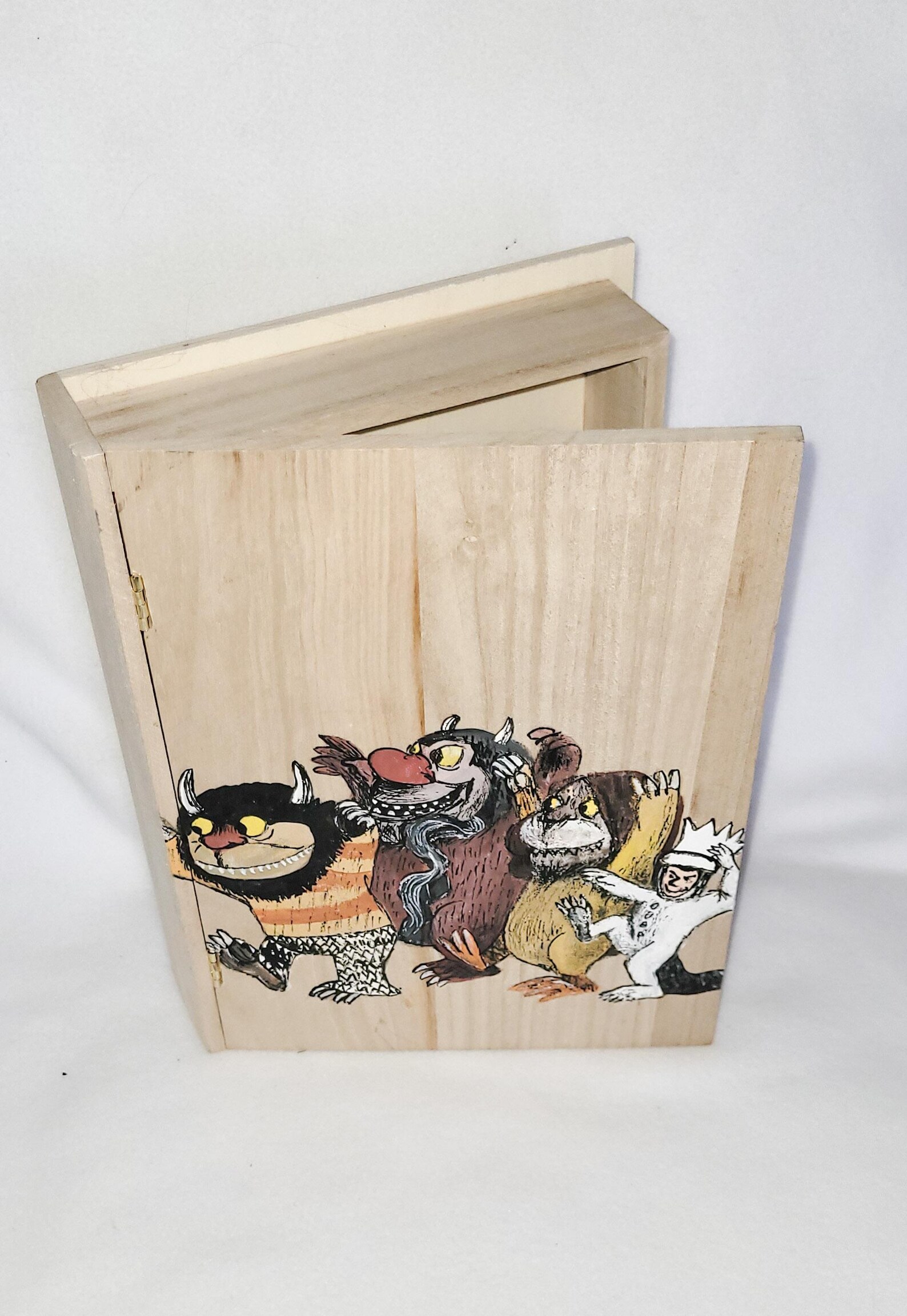 Where the Wild Things Are Keepsake Box | Hand Painted Wooden Memory Box ...