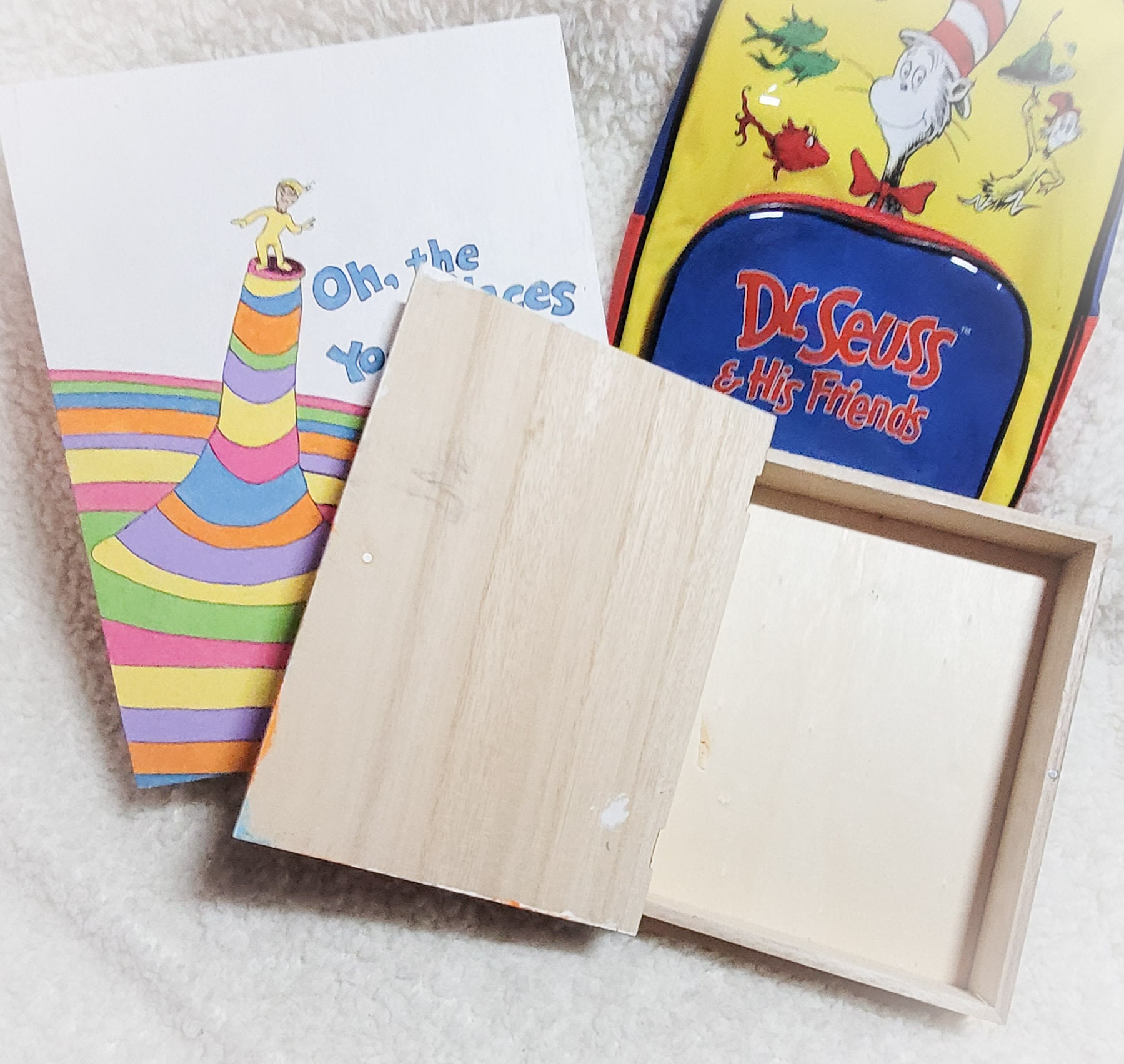 OH the Places You'll Go Customizable Memory Box - Etsy
