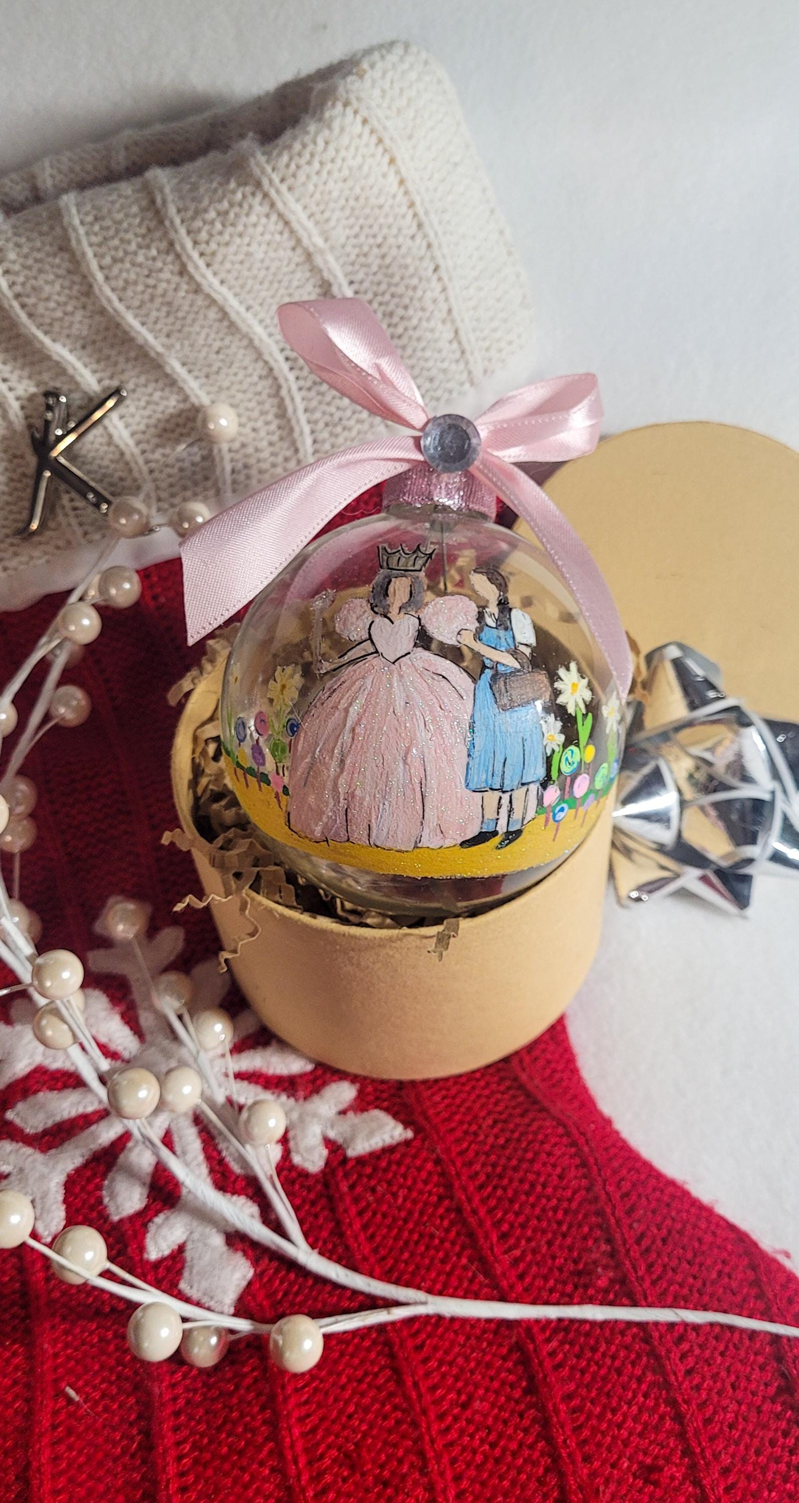 Wizard of Oz Rainbow Glenda Dorthy Wicked Glass Ornament | Souvenir ...