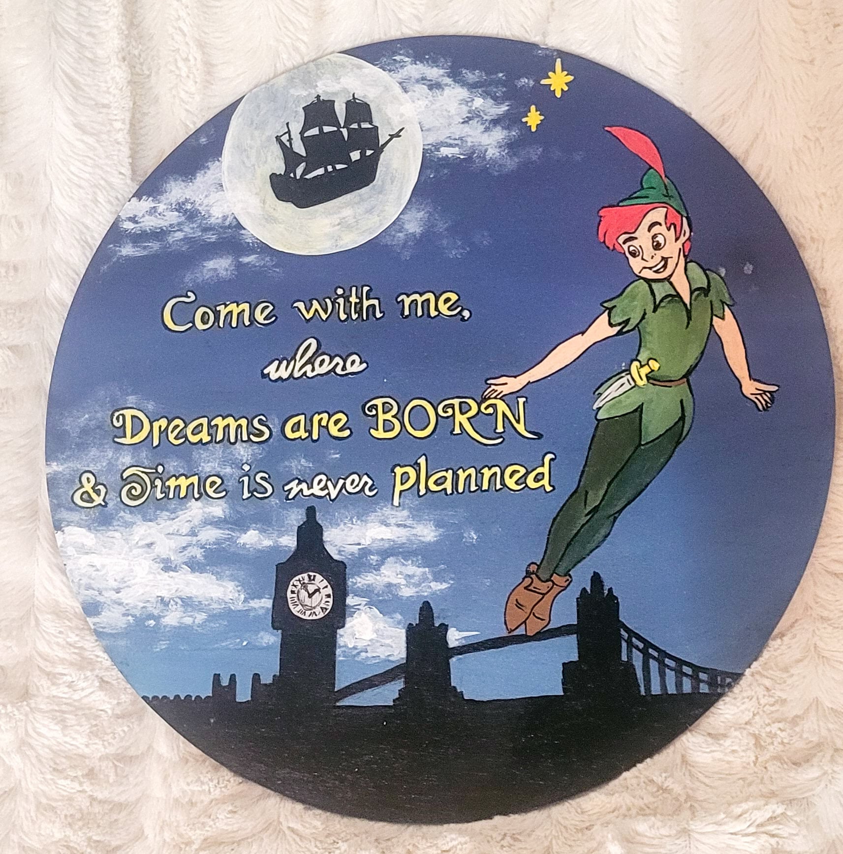 Peter Pan Nursey Signs Baby Shower Gift Baby Boy Neverland Lost Boys - Etsy