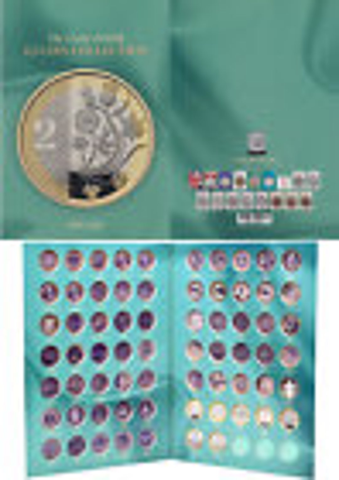 NEW Ultimate Coin Album Two Pound 2024 British Collectors RAF King ...