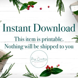 Feliz Navidad Cards Printable Card PDF. Merry Christmas | Etsy