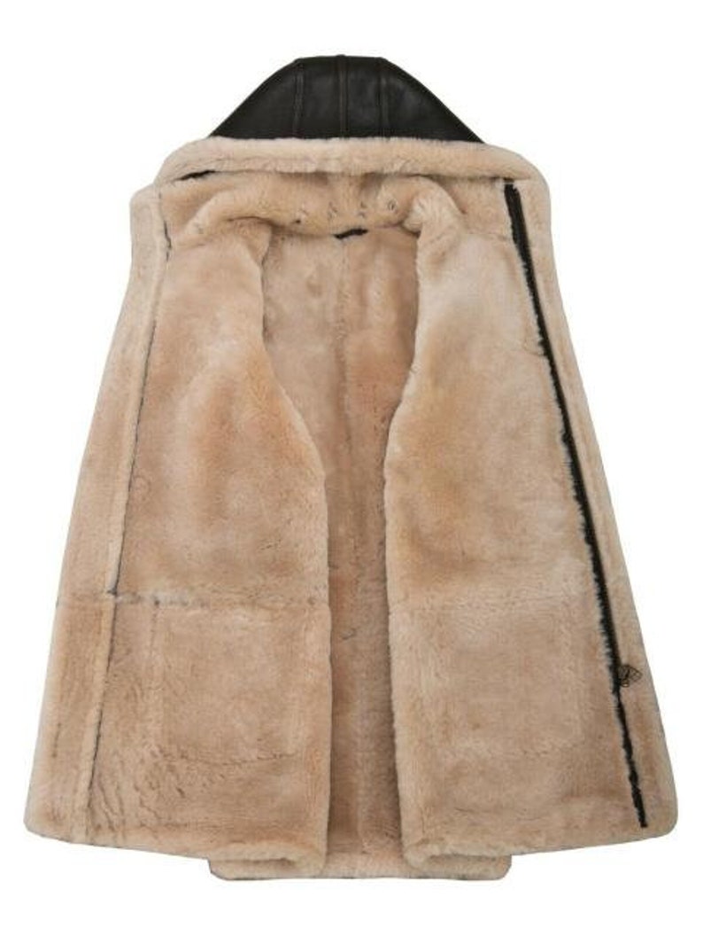 Synthetic Shearling Fur Sheep Skin Leather Coat and Jackets - Etsy