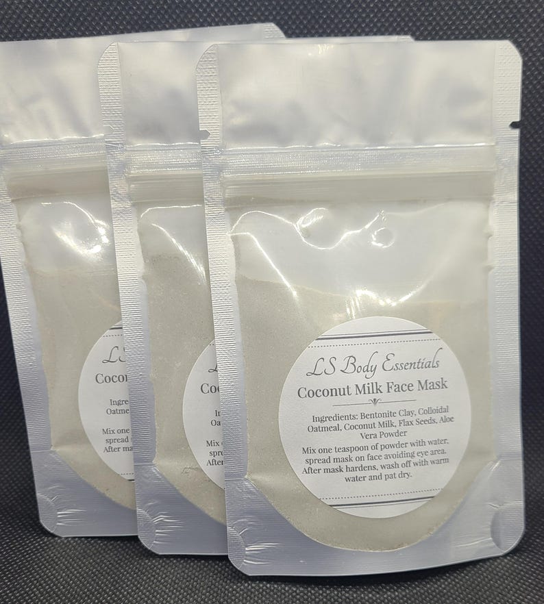 Coconut Milk Face Mask - Etsy