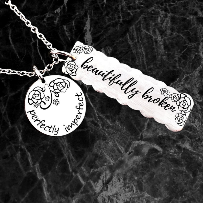 Perfectly Imperfect Beautifully Broken Necklace - Etsy