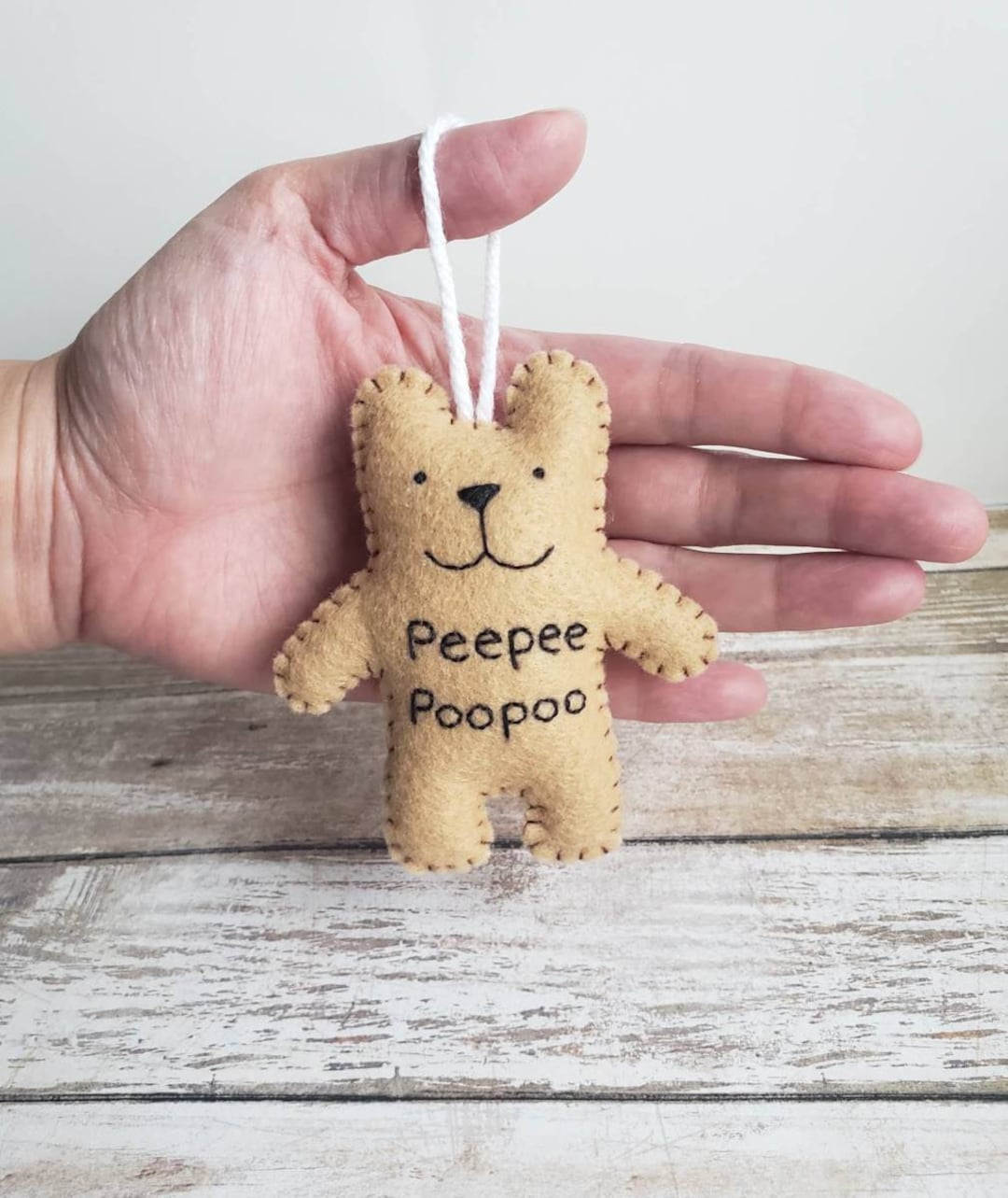 Peepee Poopoo Bear Funny Christmas Holiday Decorations, Gifts for Him ...