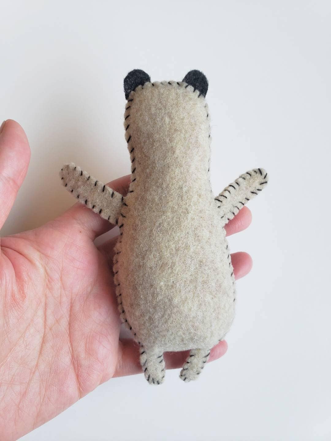 Vintage Style Rabbit and Bear Art Doll Decor Nursery Decor | Etsy