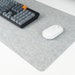 Wool Mousepad Wool Felt and Cork Mouse Pad, Antimicrobial Merino Wool ...