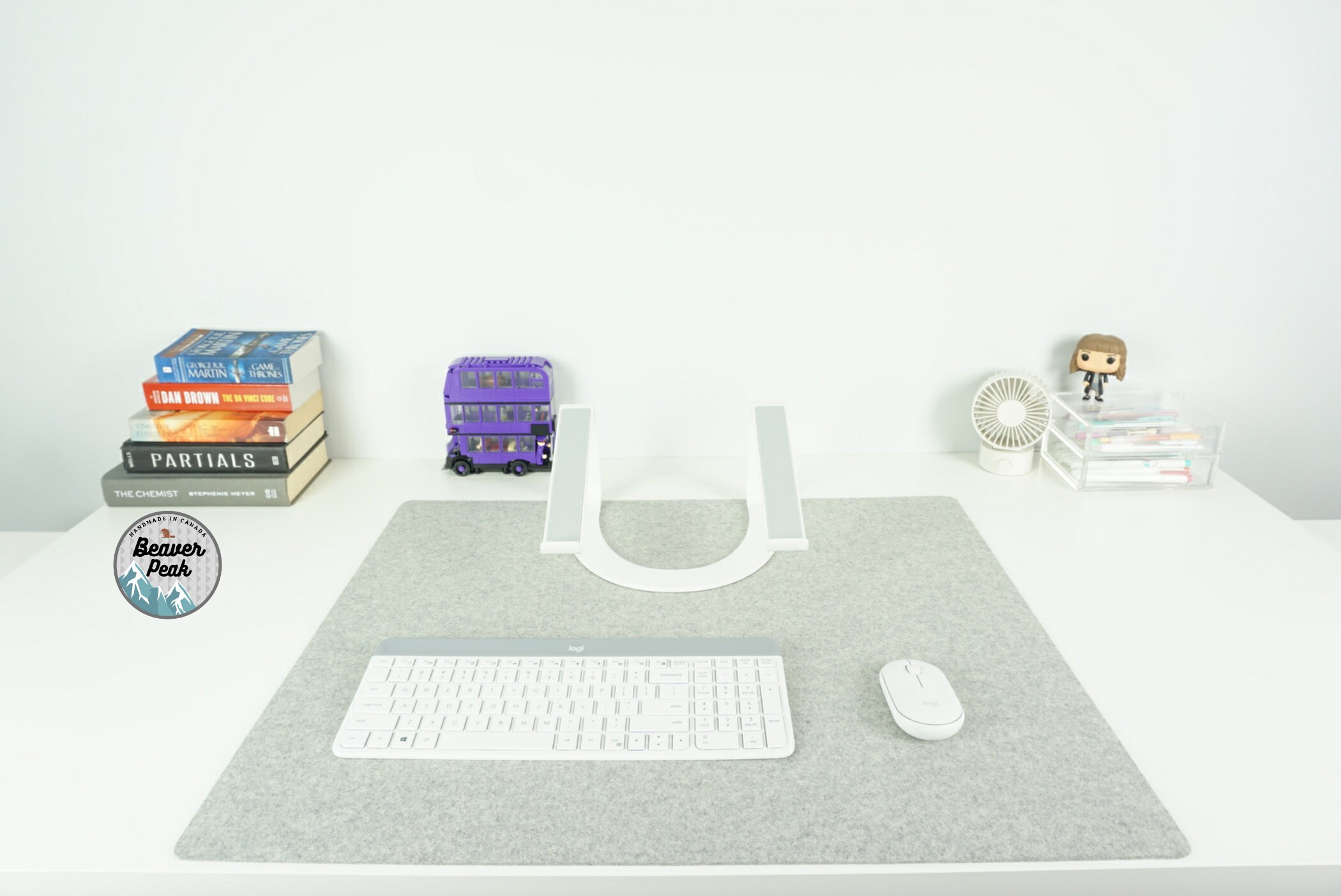 Extra Large Natural Wool Felt Desk Mats, XL Desk Pads, XL Mouse Pad ...