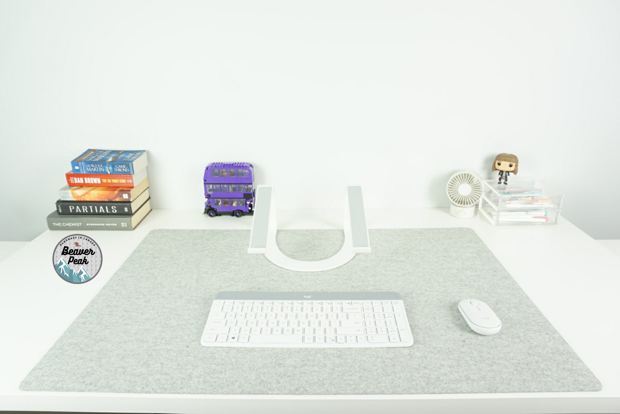 Extra Large Natural Wool Felt Desk Mats, XL Desk Pads, XL Mouse Pad ...