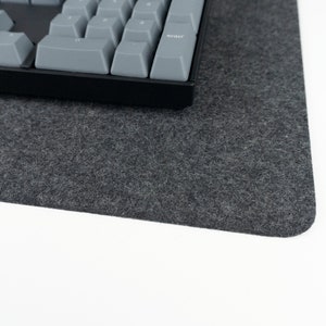 Natural Wool Desk Mat - Felt Desk Pad - Large Desk Pad - Soft Merino ...