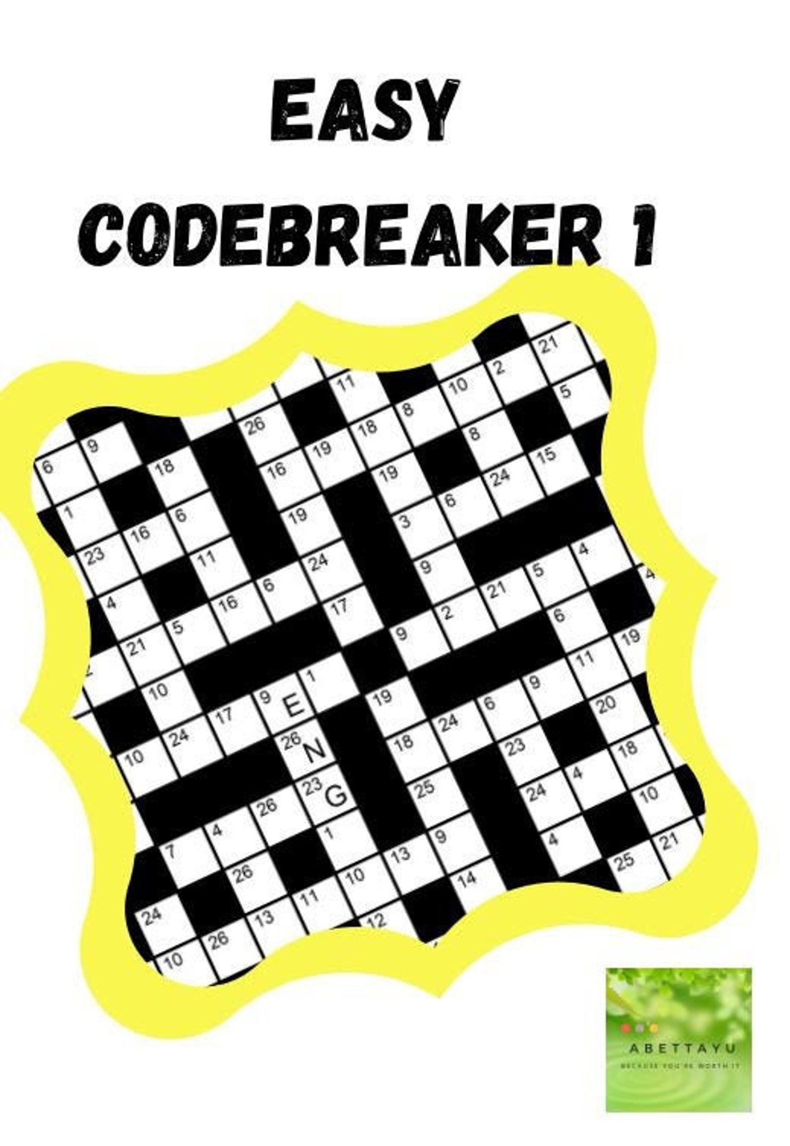 Easy Codebreaker 1 15 Puzzles With Answers Brain Workout Etsy