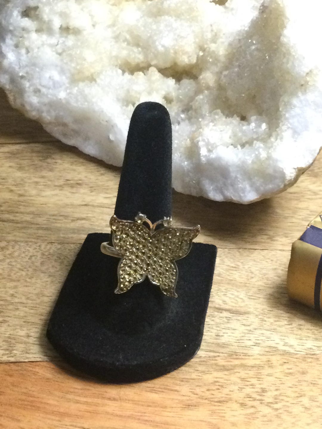 925 Sterling BBJ Butterfly Ring Size 7 - Etsy