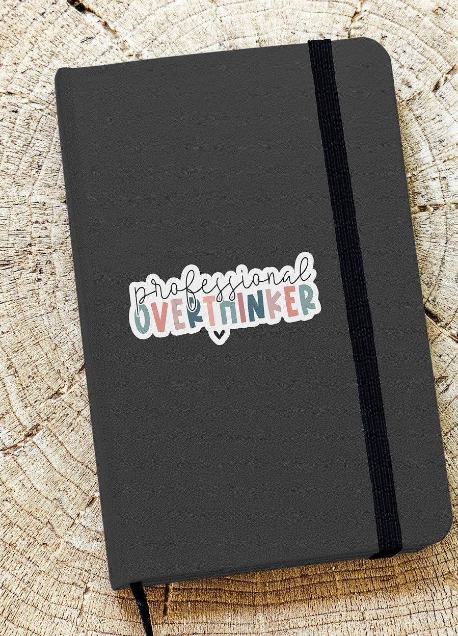 Vinyl Overthinker Sticker Laptop Sticker Vinyl Stickers - Etsy