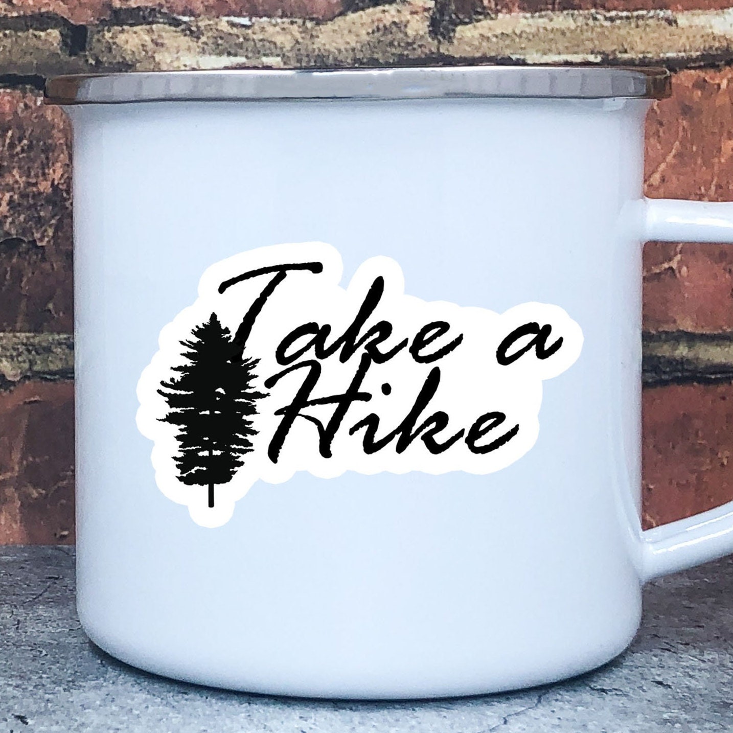 Take a Hike Vinyl Outdoorsy Sticker Hiking Sticker Gift Idea - Etsy