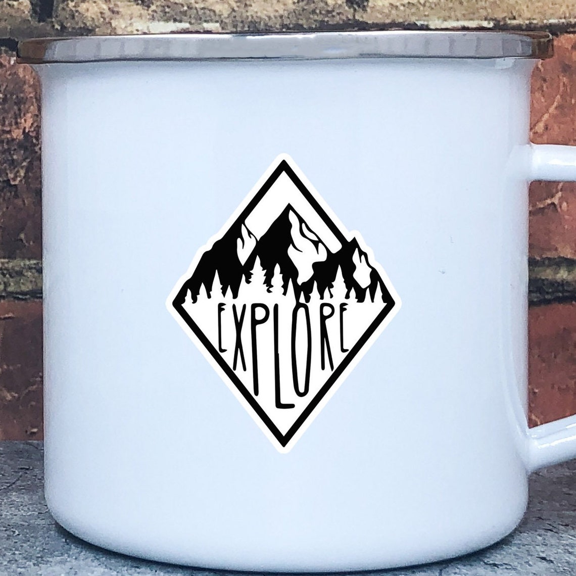 Explore Outdoorsy Sticker Water Bottle Sticker Laptop Hiking - Etsy