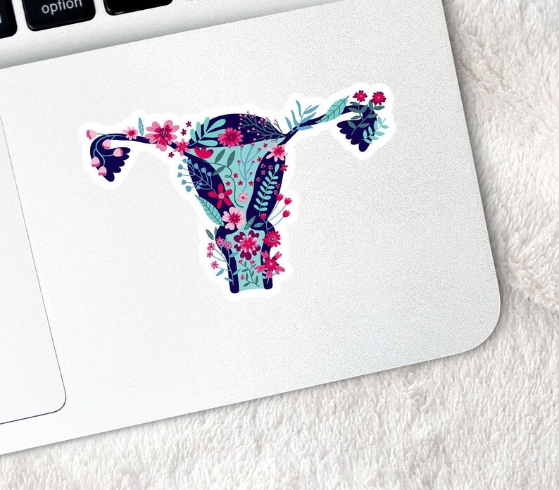Uterus Sticker Women's Reproductive Rights Vinyl Sticker - Etsy