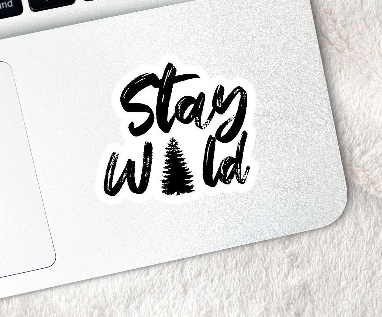Stay Wild Outdoorsy Sticker Hiking Sticker Laptop Sticker - Etsy