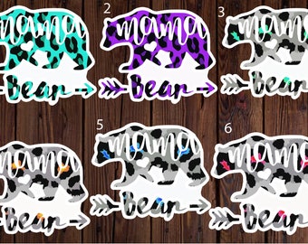 Floral Mama Sticker, Cute Mama Vinyl Sticker, Mothers Day Gift, Laptop ...