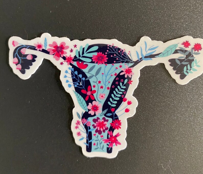 Uterus Sticker Women's Reproductive Rights Vinyl Sticker - Etsy