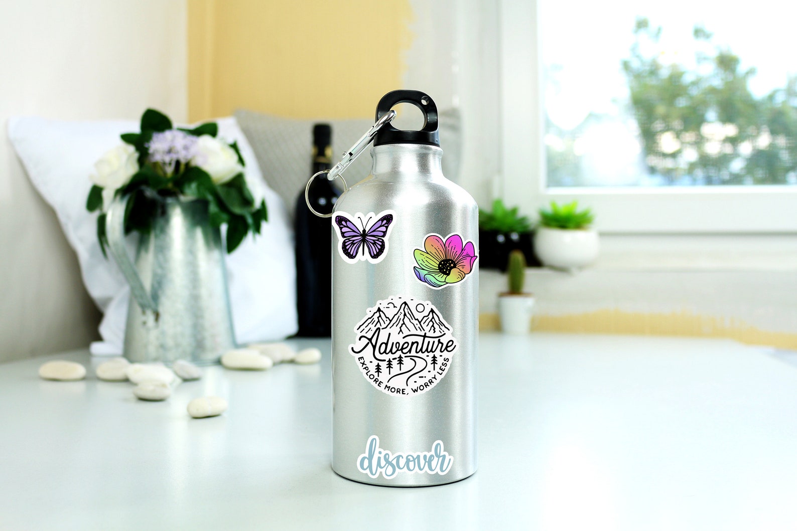 Outdoorsy Sticker Pack, Vinyl Sticker, Water Bottle Sticker, Car ...