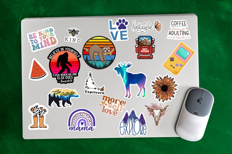 Cute Sticker Pack Laptop Stickers Pack Bullet Journal - Etsy