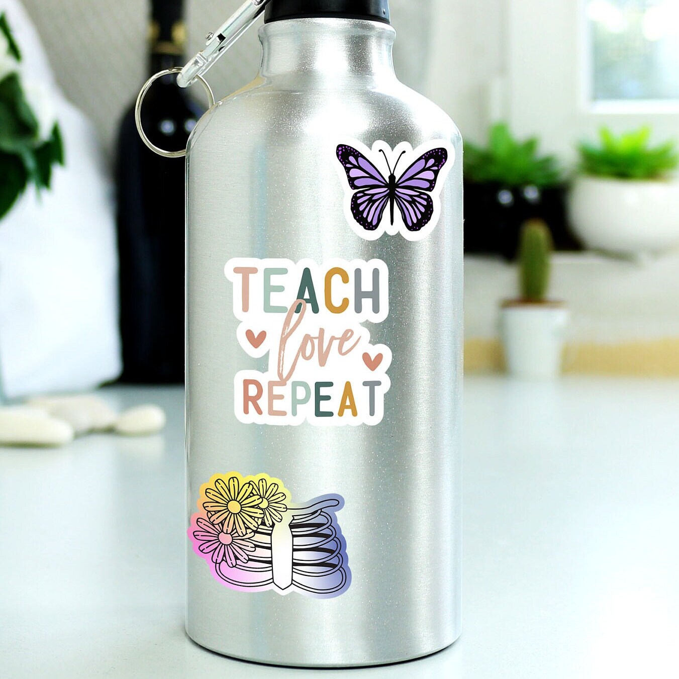 Teacher Vinyl Stickers Cute Sticker Pack Teacher Gifts - Etsy