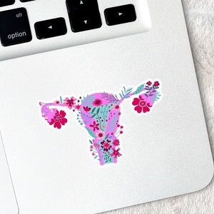 Uterus Sticker, Womens Reproductive Rights, Feminist Sticker, Women ...