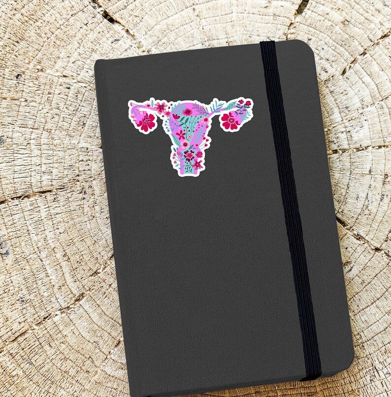 Uterus Sticker Womens Reproductive Rights Feminist Sticker - Etsy