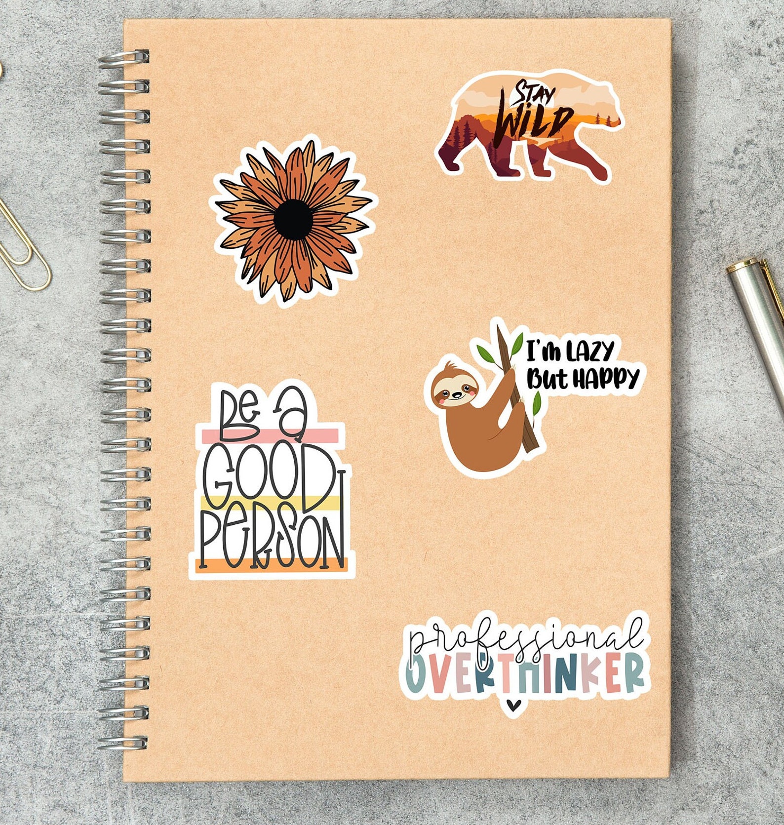 Cute Sticker Pack Laptop Stickers Pack Bullet Journal - Etsy