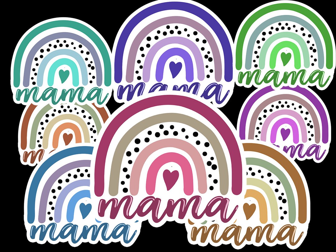 Mama Stickers, Pick Your Sticker Pack, Mom Gifts, Hydroflask Sticker ...